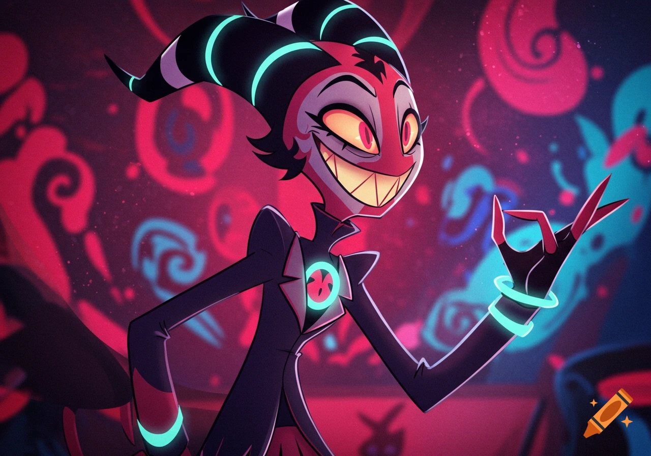 Helluva Boss images created on Craiyon