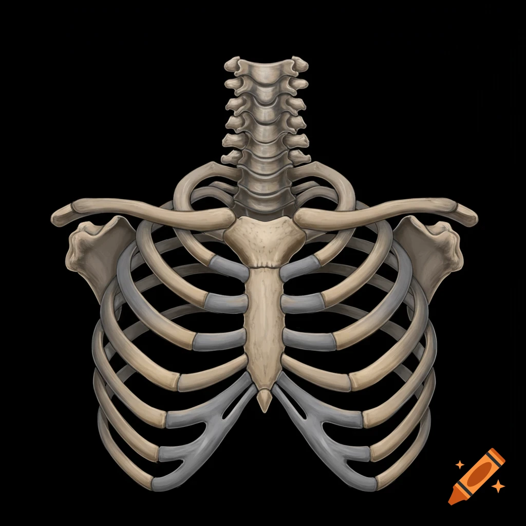 Anatomy images created on Craiyon