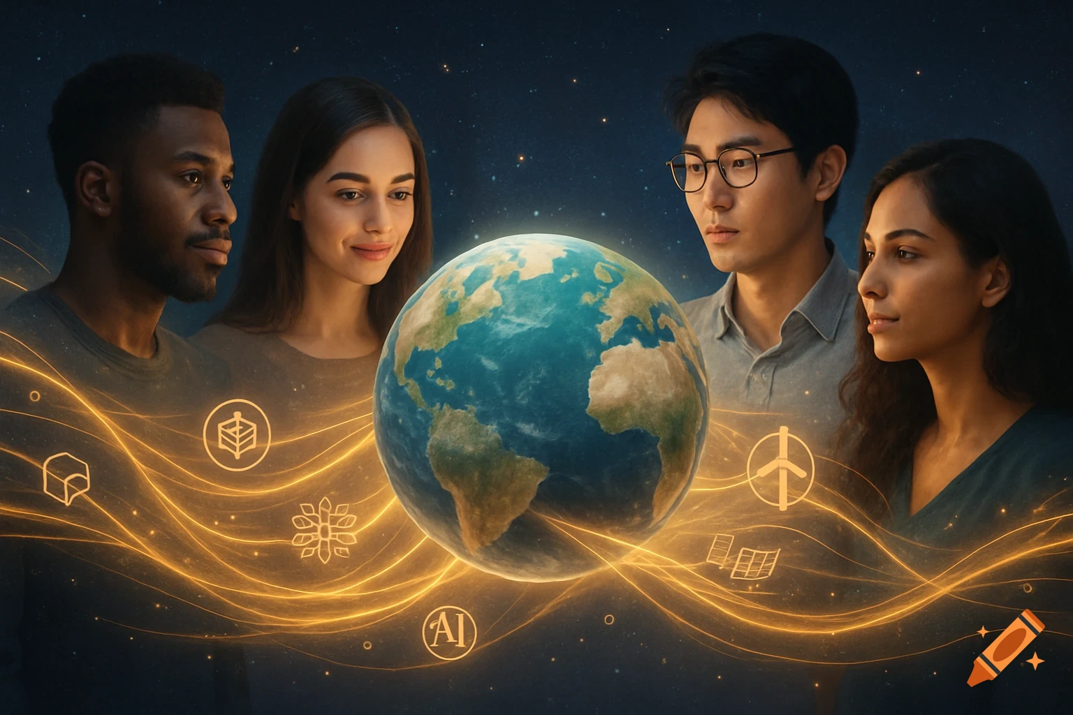 World images created on Craiyon