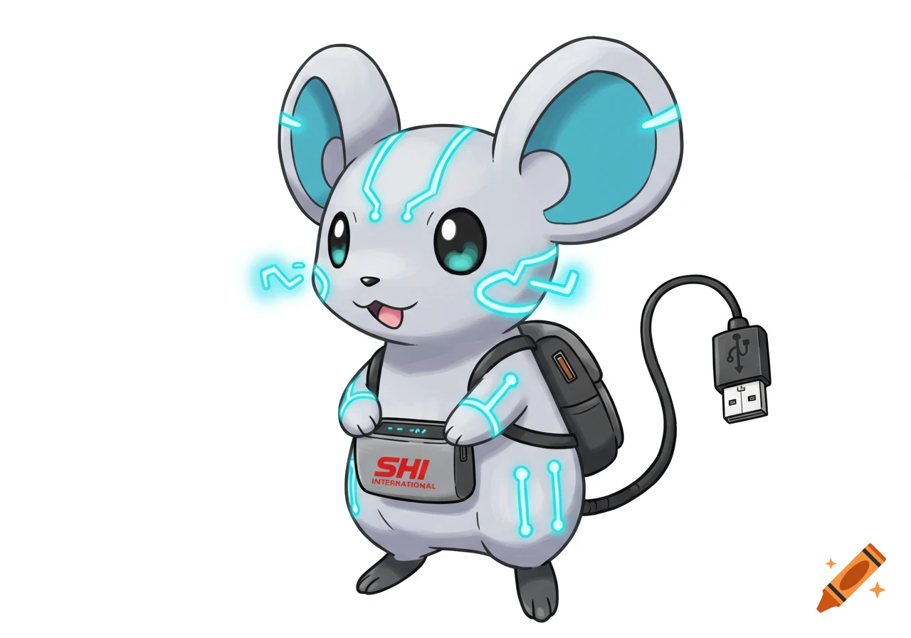 Reddragon+mouse created on Craiyon