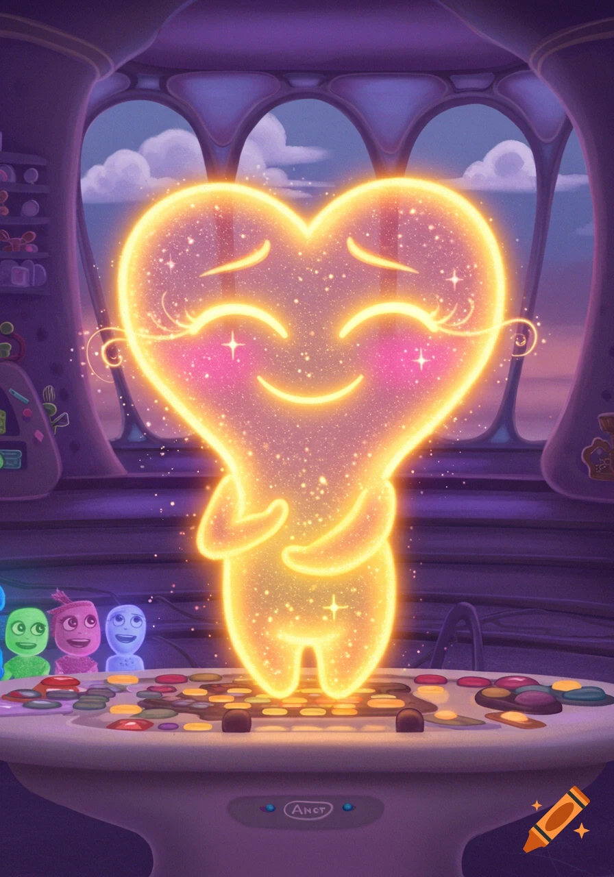 A cheerful cartoon toilet character at a vibrant outdoor disco party ...