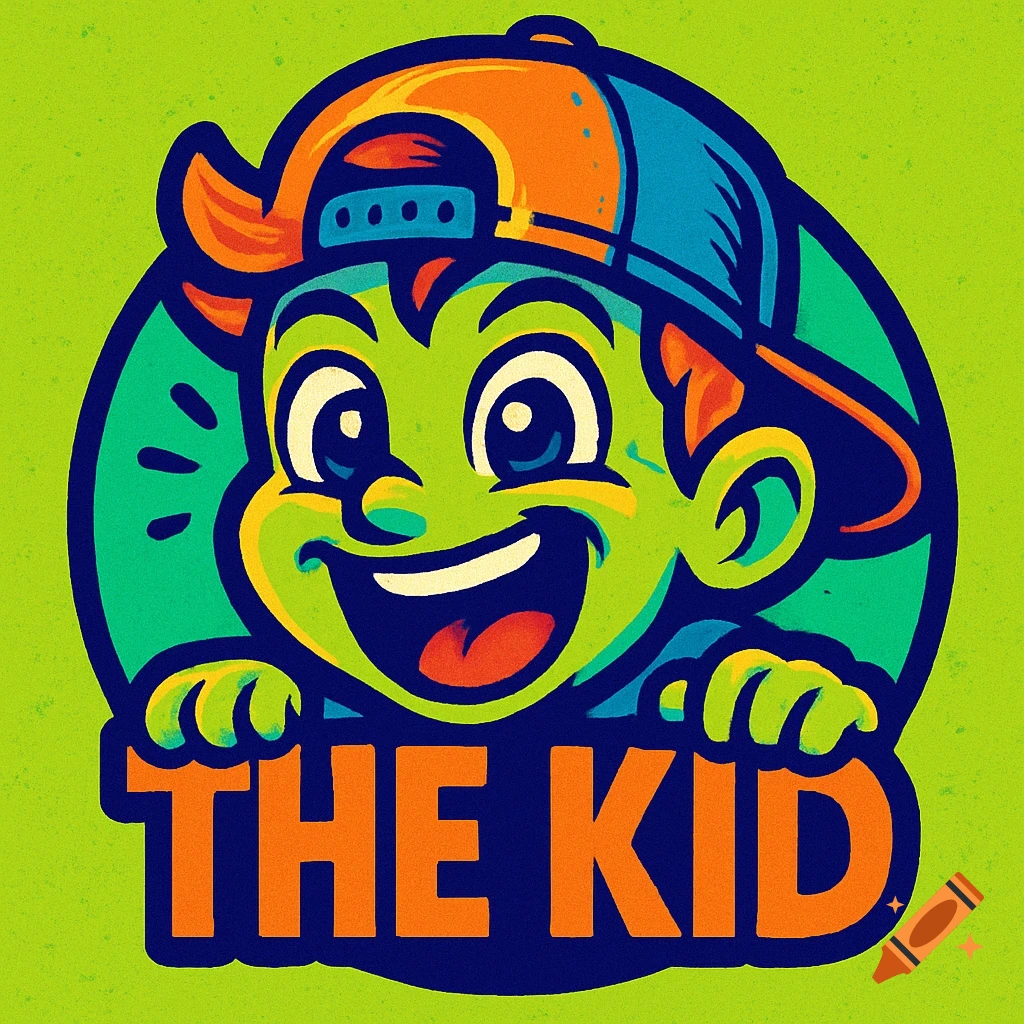 Simple illustrated logo for Little Land of Fun theme park featuring a ...