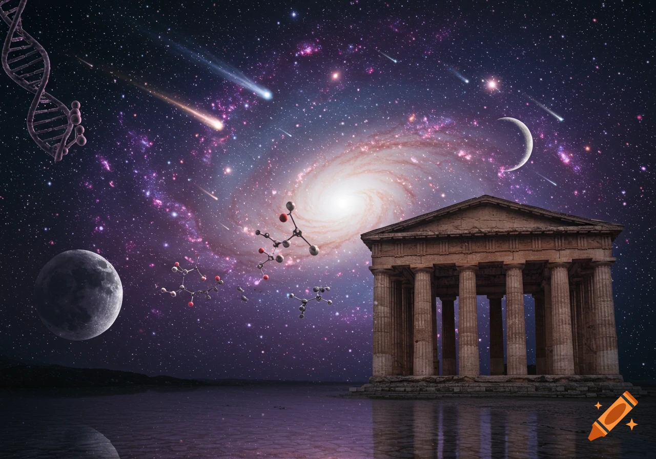 Classical Greek Temple created on Craiyon