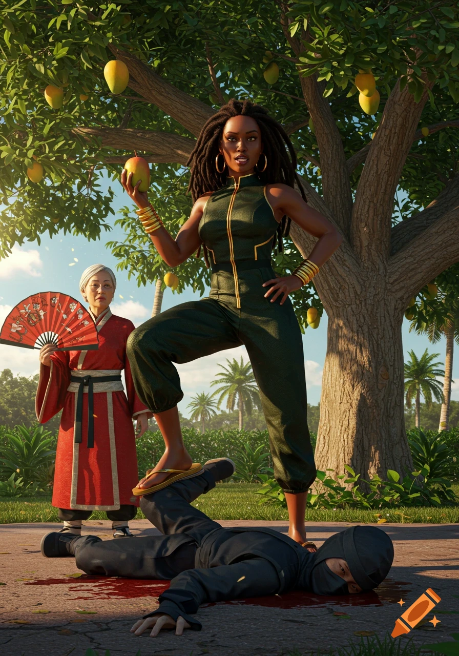 Capoeira+deviantart created on Craiyon