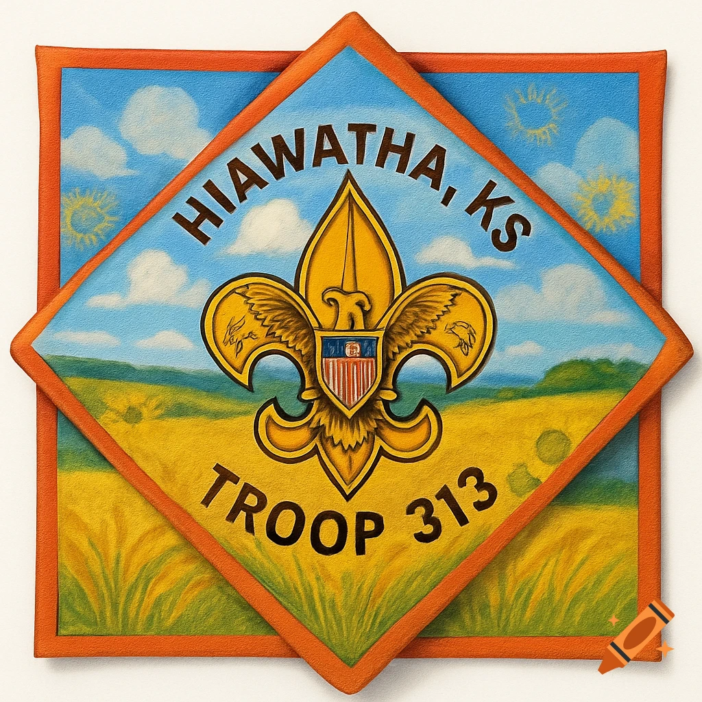 Stylized logo for Kennett, Missouri, featuring the state outline filled ...