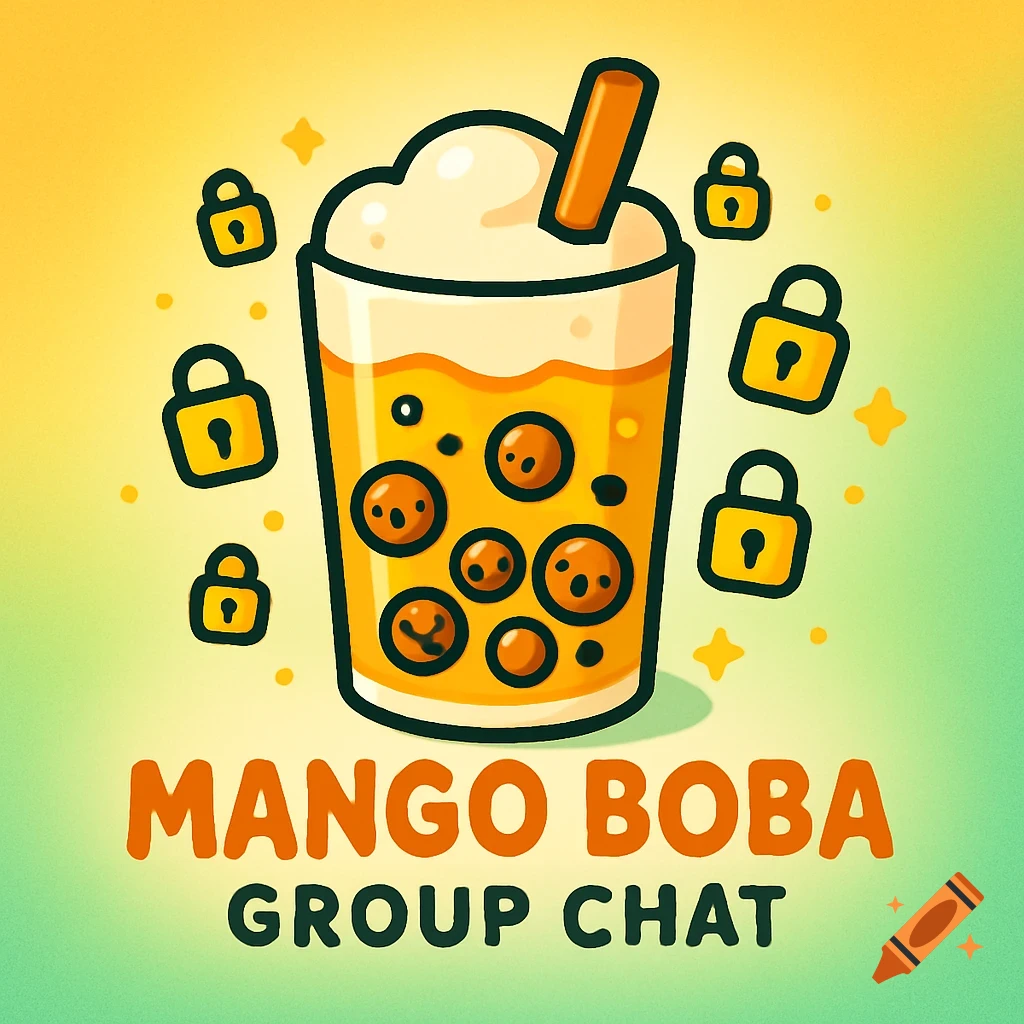 A fun business logo with an orange coffee cup spilling liquid, a blue ...