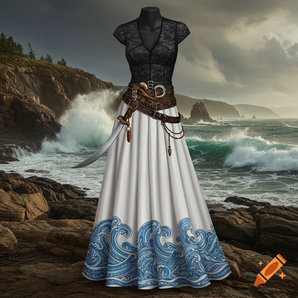 Period Costume created on Craiyon