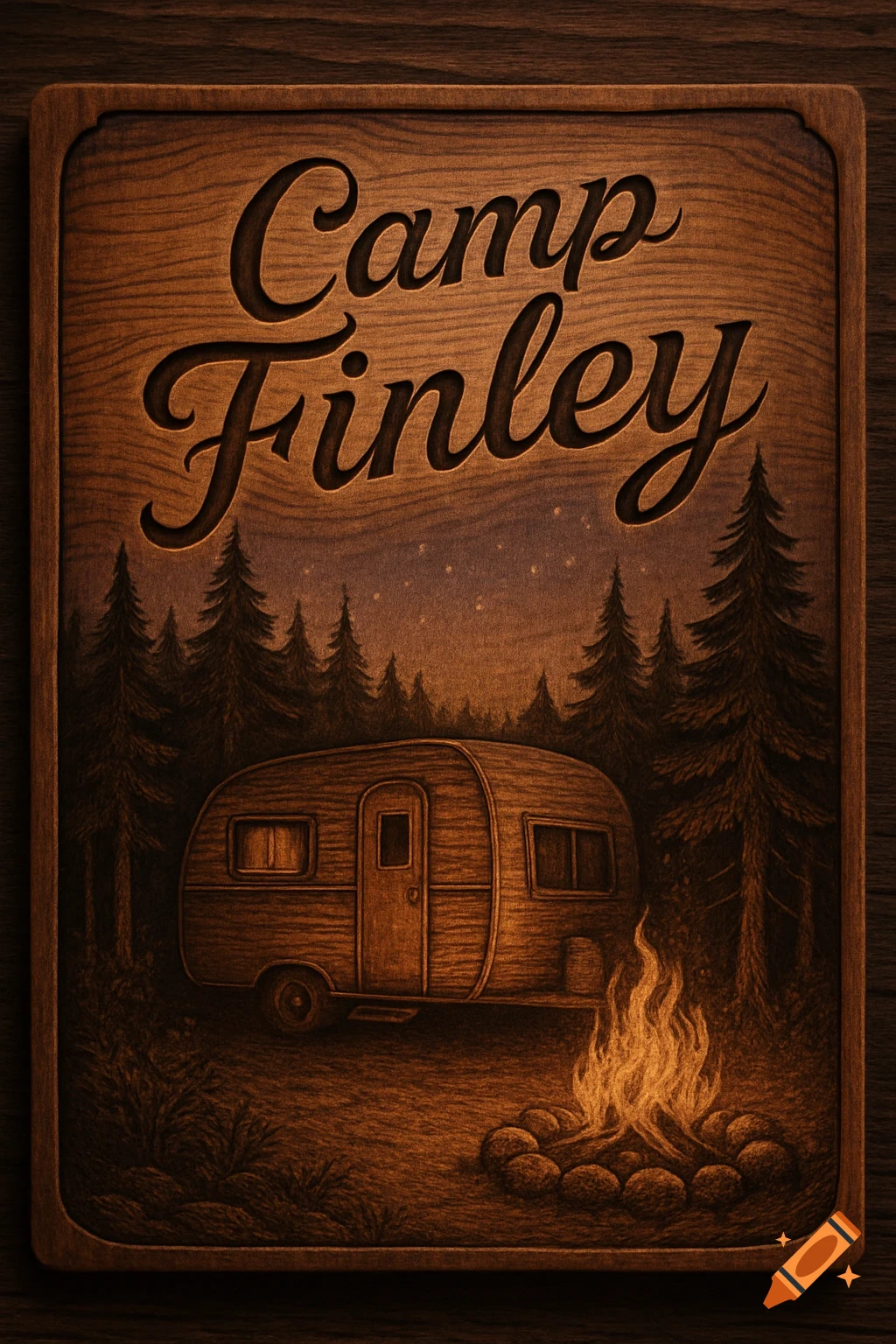 Illustration logo for 'Little Land of Fun' theme park, featuring a ...