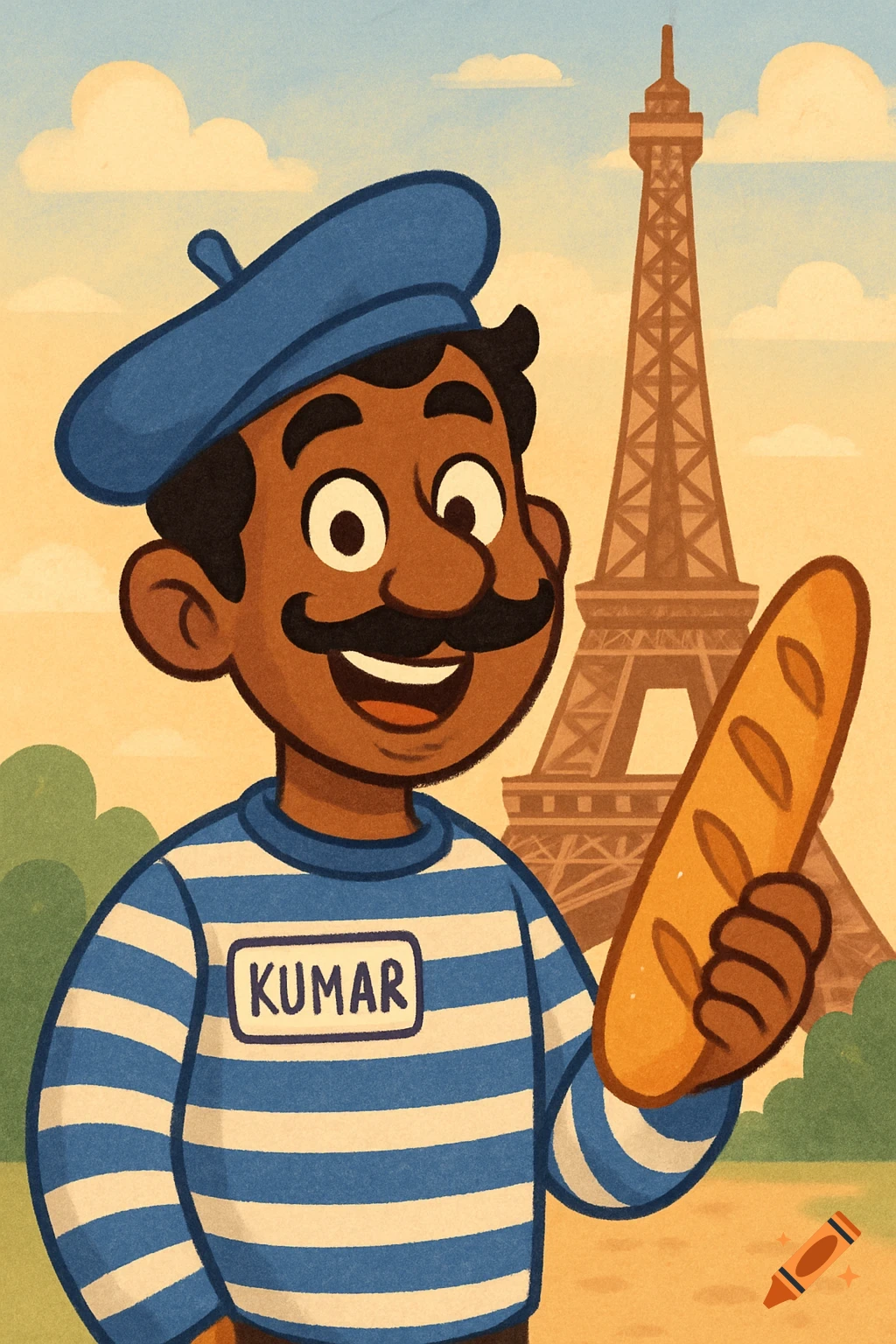 Homer created on Craiyon