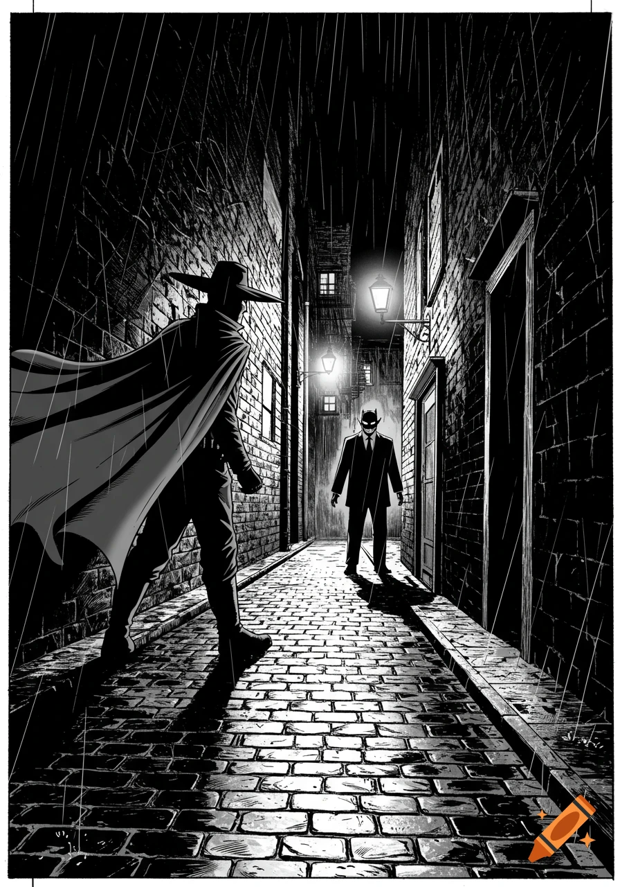 Noir images created on Craiyon