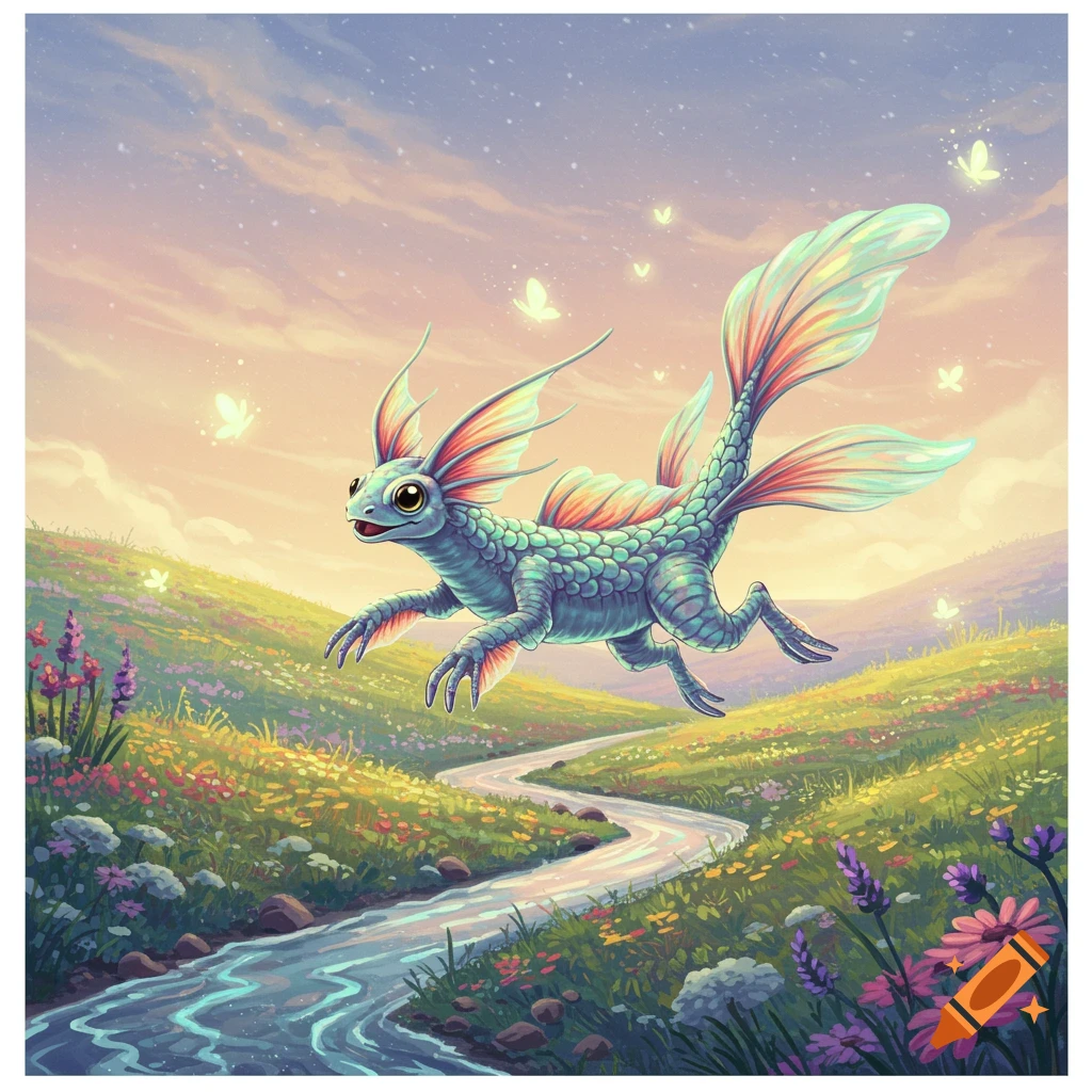 Creatures images created on Craiyon