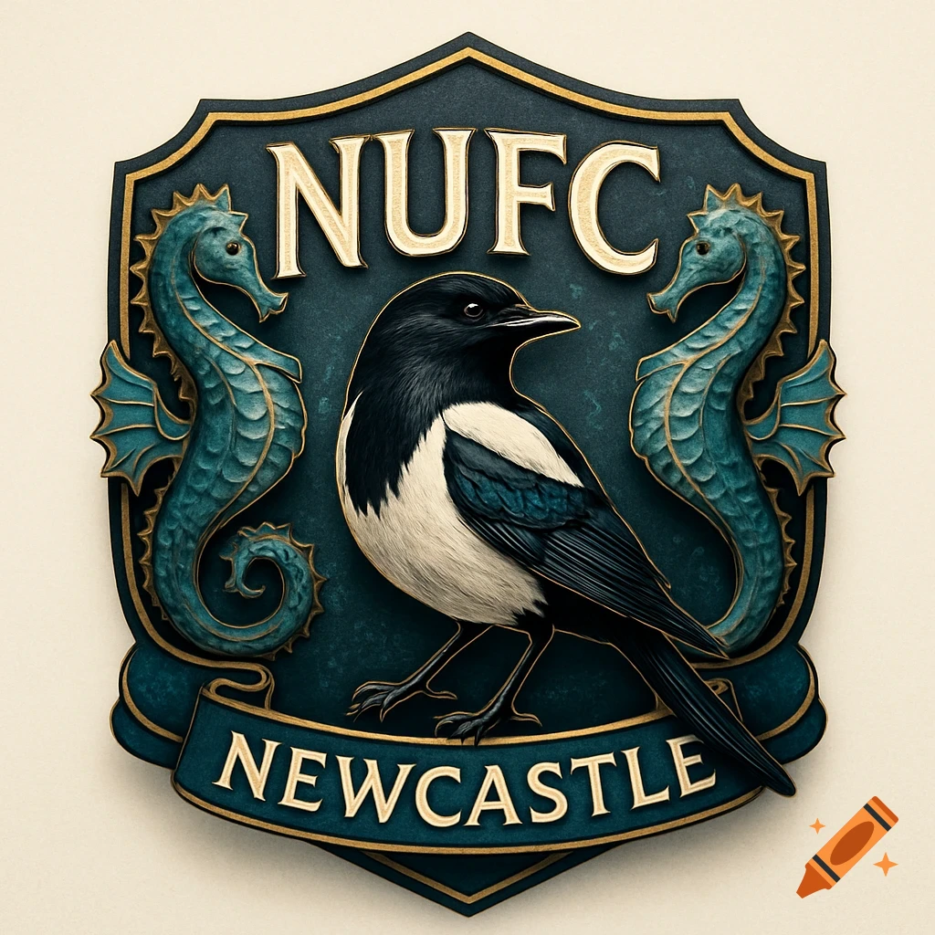 A Black and Yellow Shield Shaped Football Club Badge With a Lion and ...