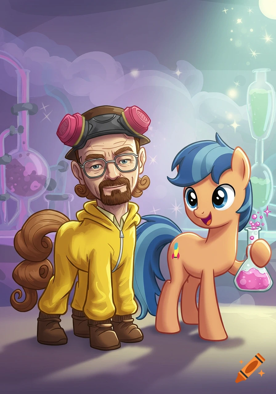 Pony With Pie created on Craiyon