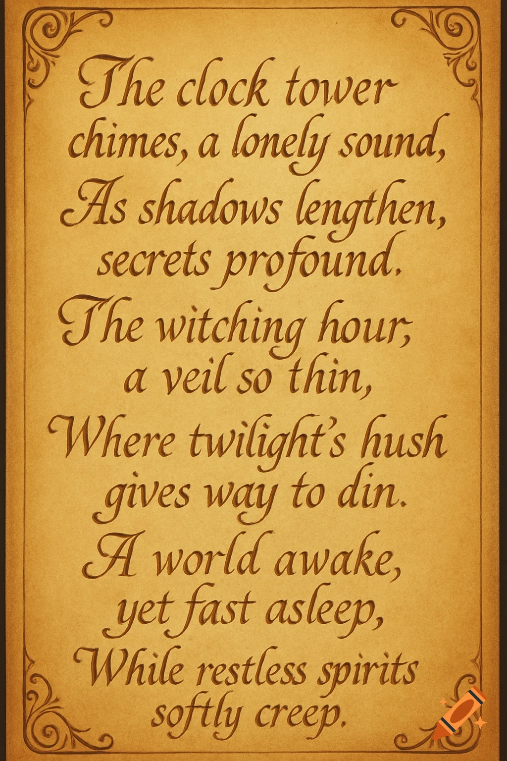 Old, distressed paper with 'Your not biting my fingers...' written in ...