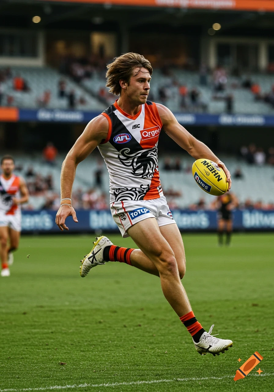 Australian Rules Football created on Craiyon