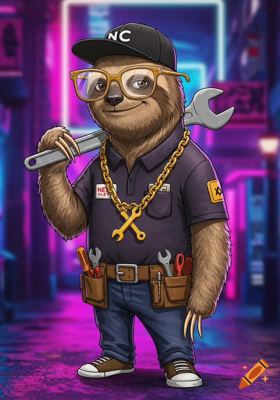 Cartoon Bird Wearing Pilot Cap, Goggles, and Scarf Holds a Sign That ...