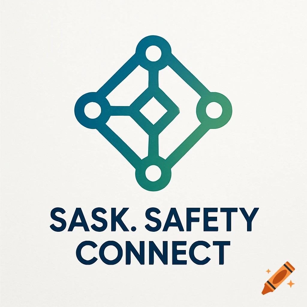 A modern logo featuring an interconnected geometric design in blue and ...