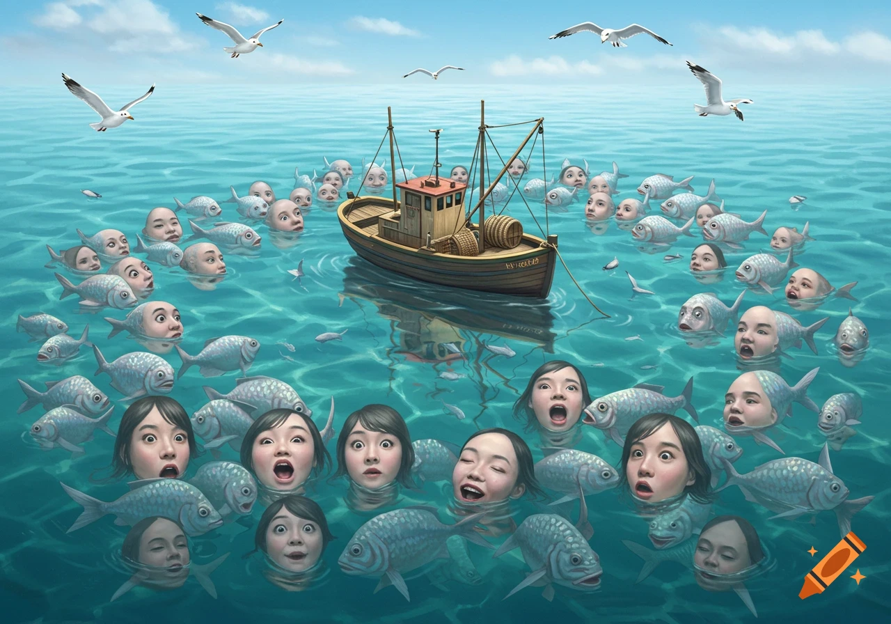 Maritime images created on Craiyon