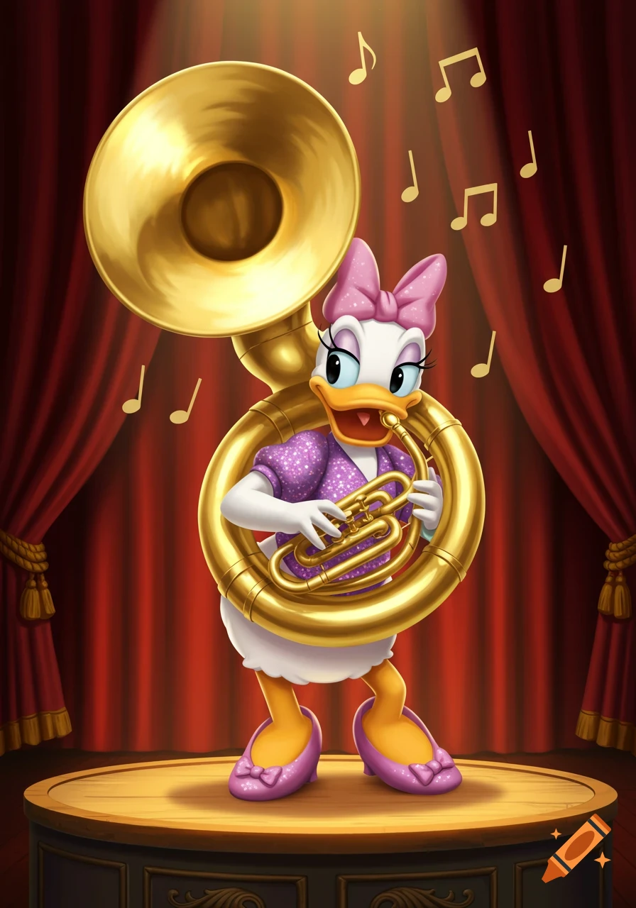 Donald Duck created on Craiyon