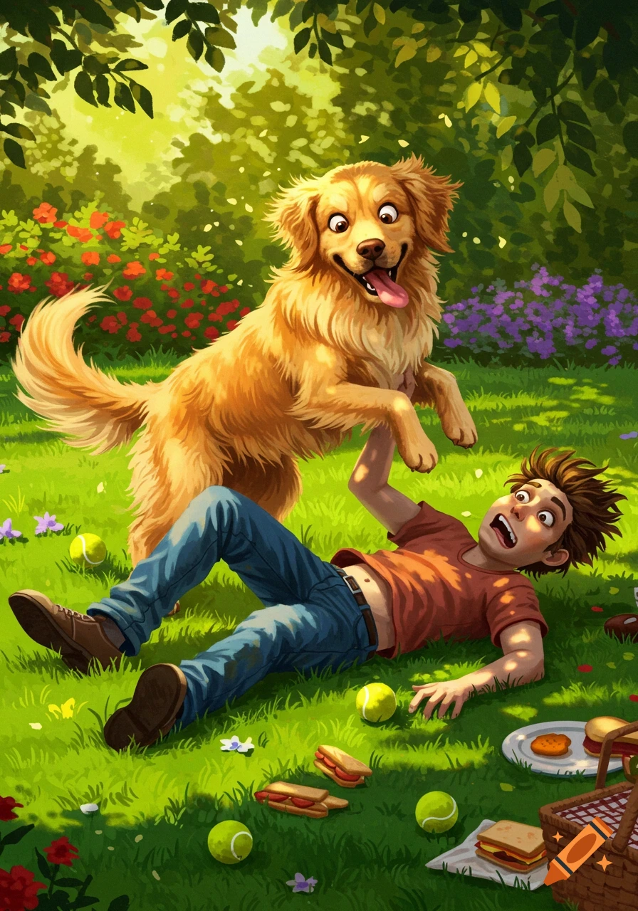 Housebroken+fanart created on Craiyon