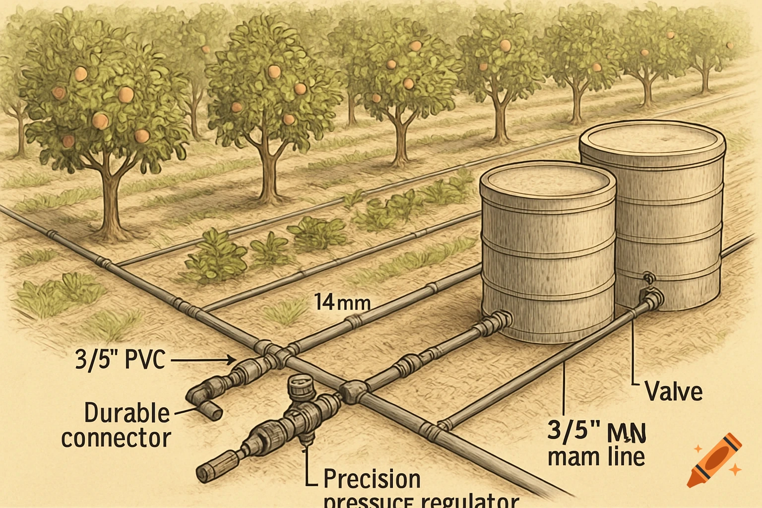 Water Management created on Craiyon