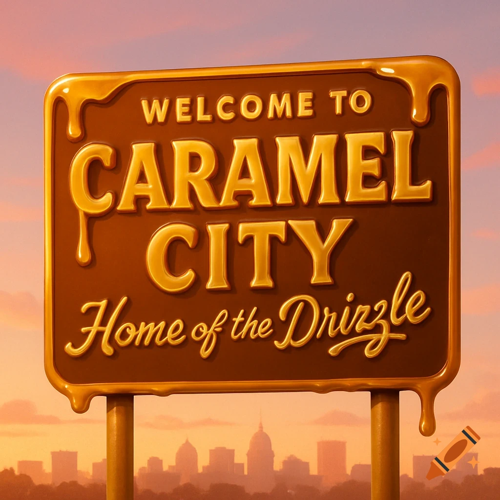 Illustration logo for 'Little Land of Fun' theme park, featuring a ...