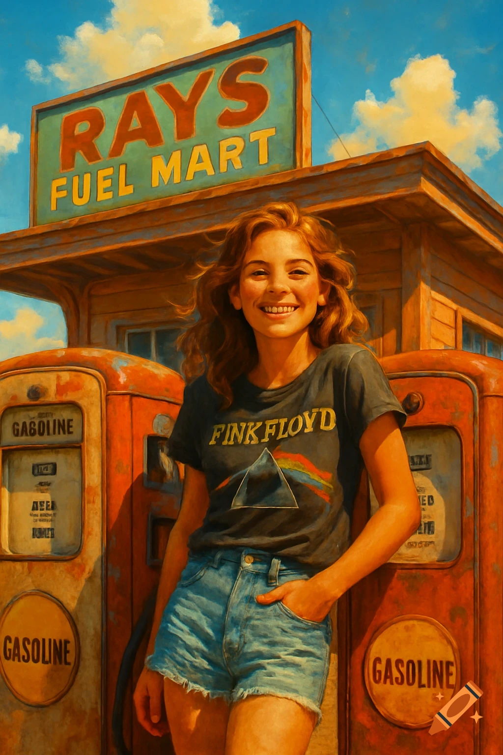 Painter+sam+saint created on Craiyon