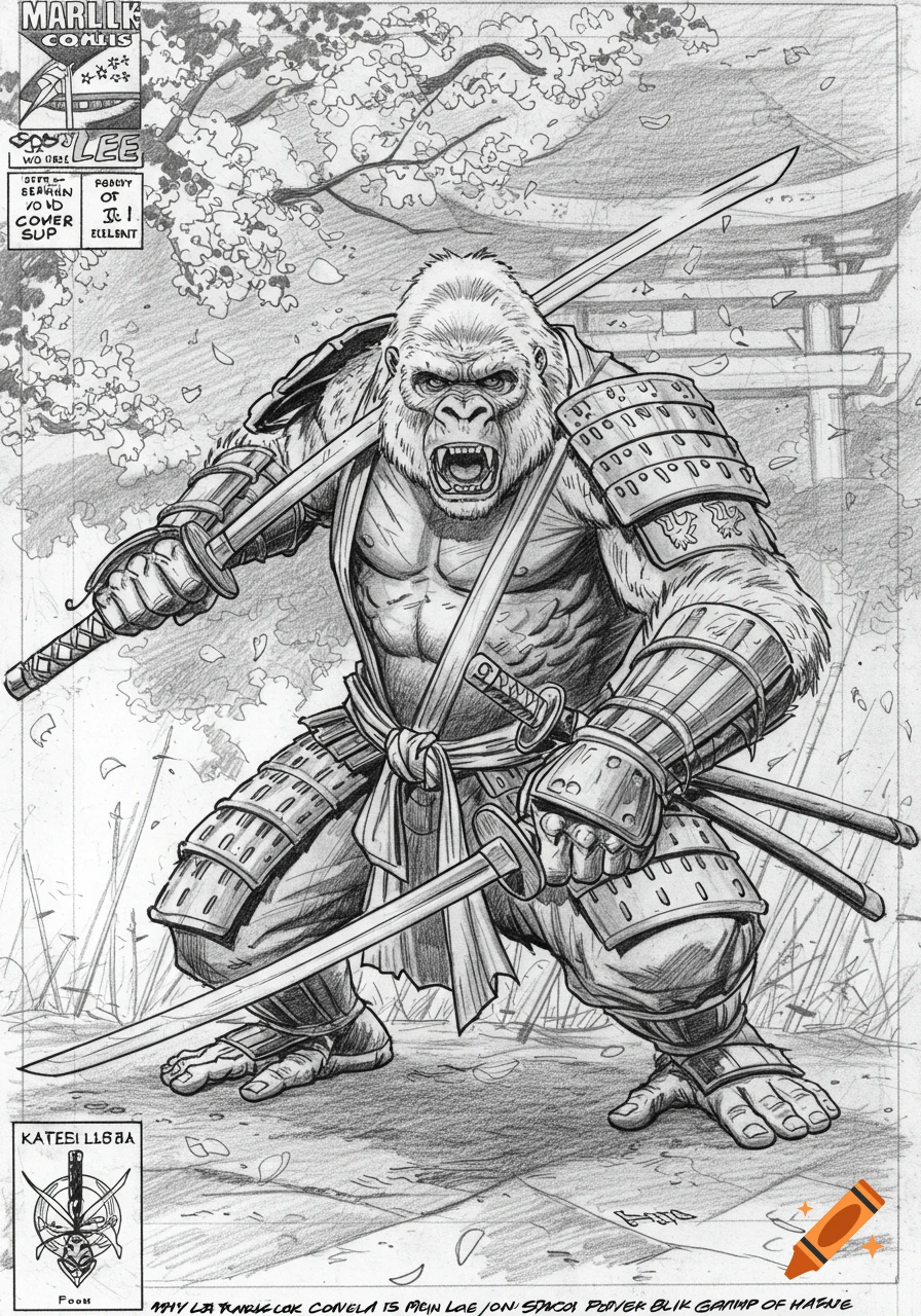 A detailed pencil drawing in Jim Lee's comic book style shows a white ...