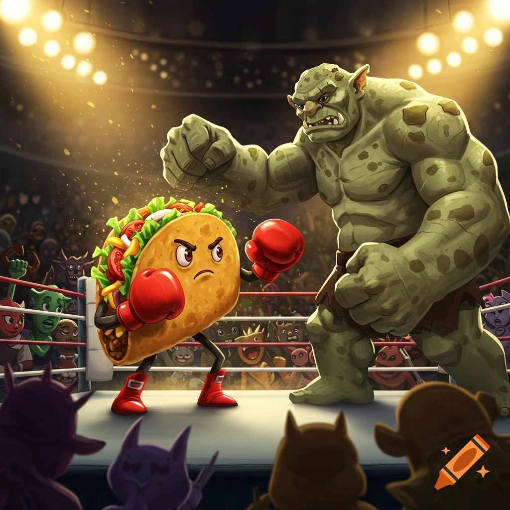 Luchador created on Craiyon