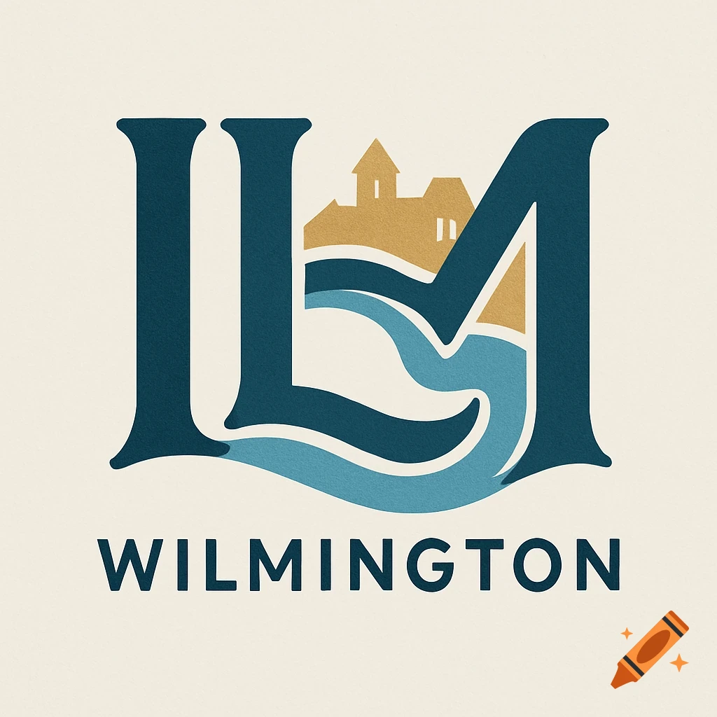 Simple illustrated logo for Little Land of Fun theme park featuring a ...