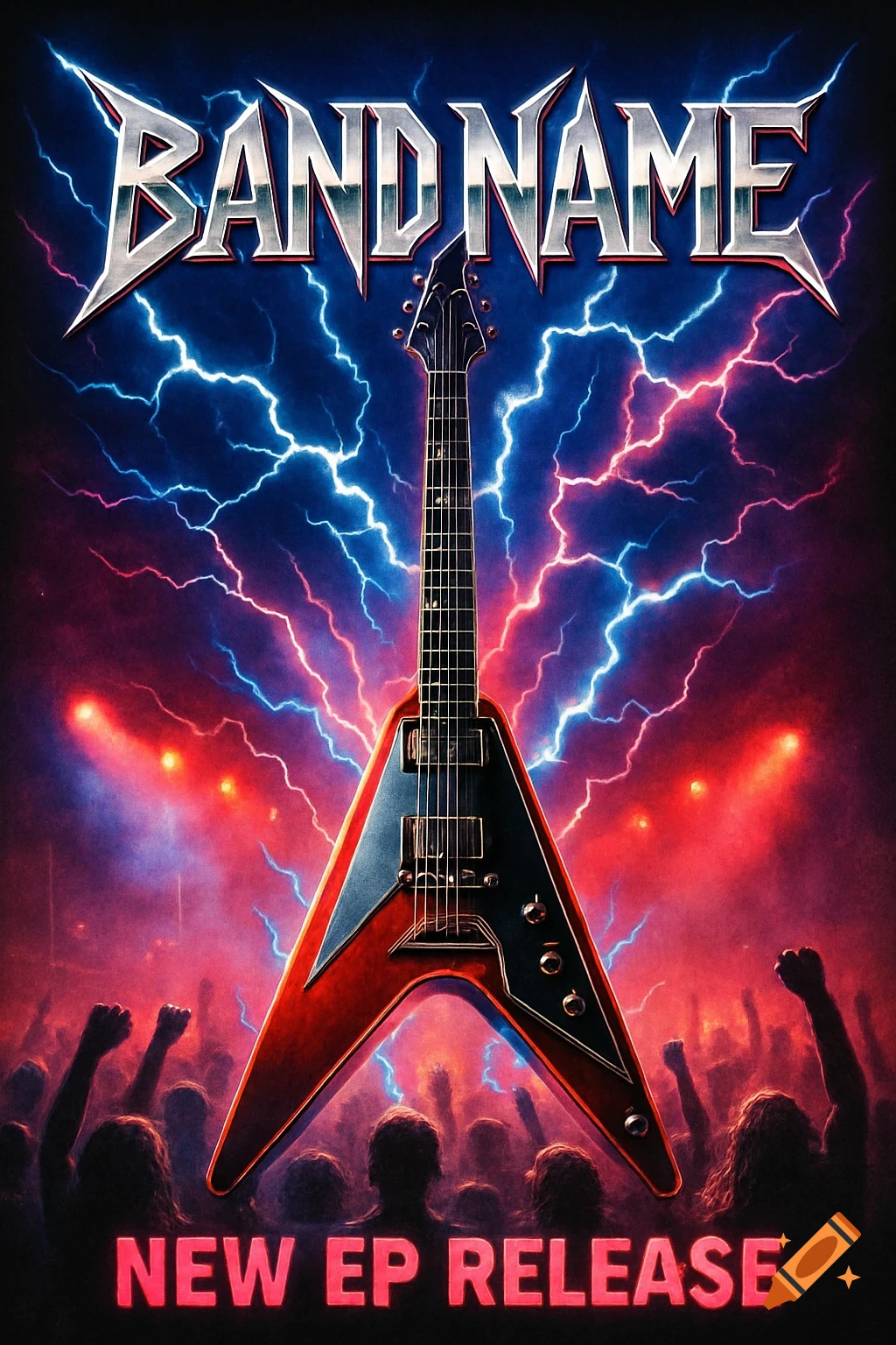 Guitar imágenes creadas en Craiyon