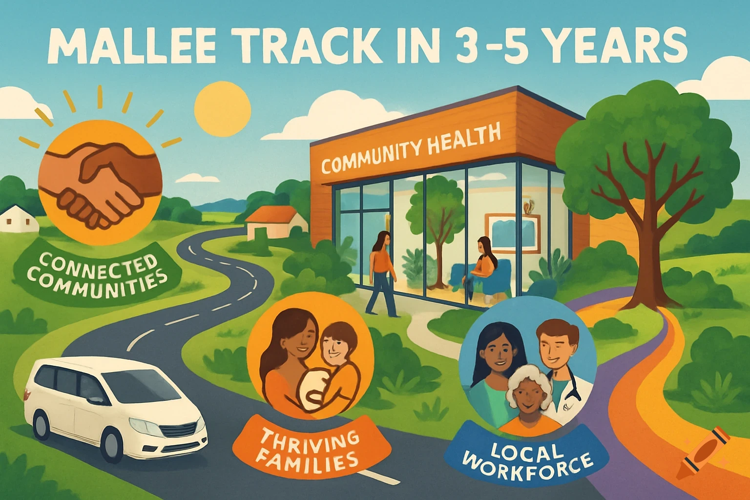 Infographic: Future vision for Mallee Track with a community health ...