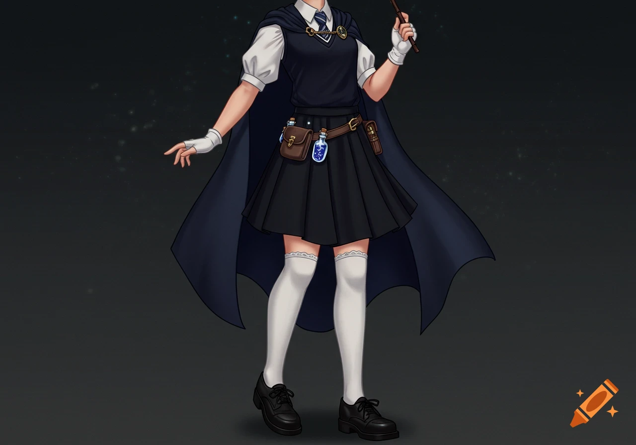 Anime+oc+girl+designs created on Craiyon