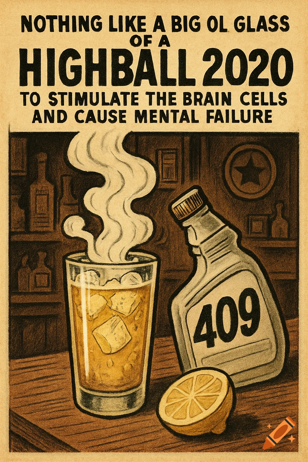 Italian Brain Rot created on Craiyon