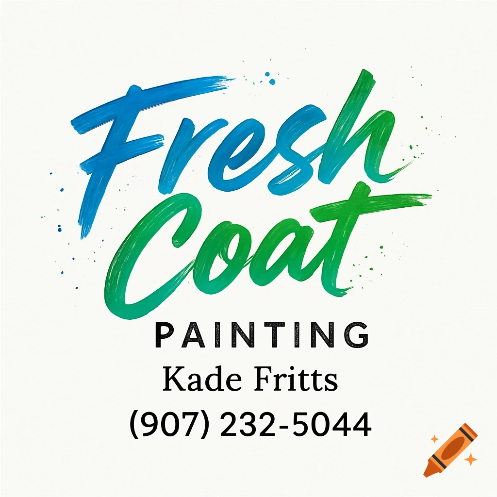 Black and white logo with a diamond, crossed paint roller and brush ...