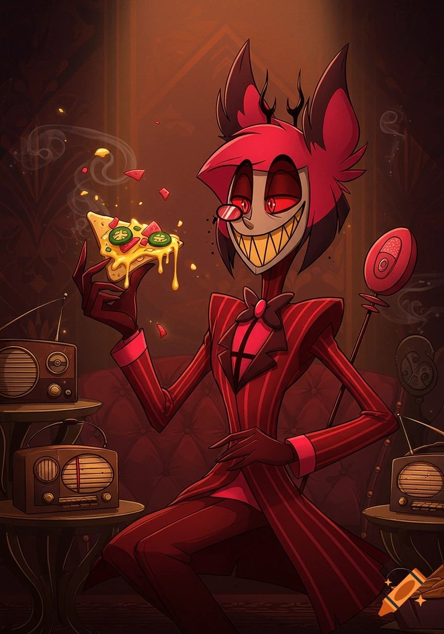 Sad+husk+hazbin+hotel created on Craiyon