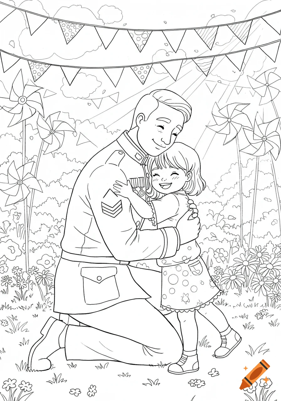 Sketch of a smiling family with a baby and a dog, with 'Save the Date ...