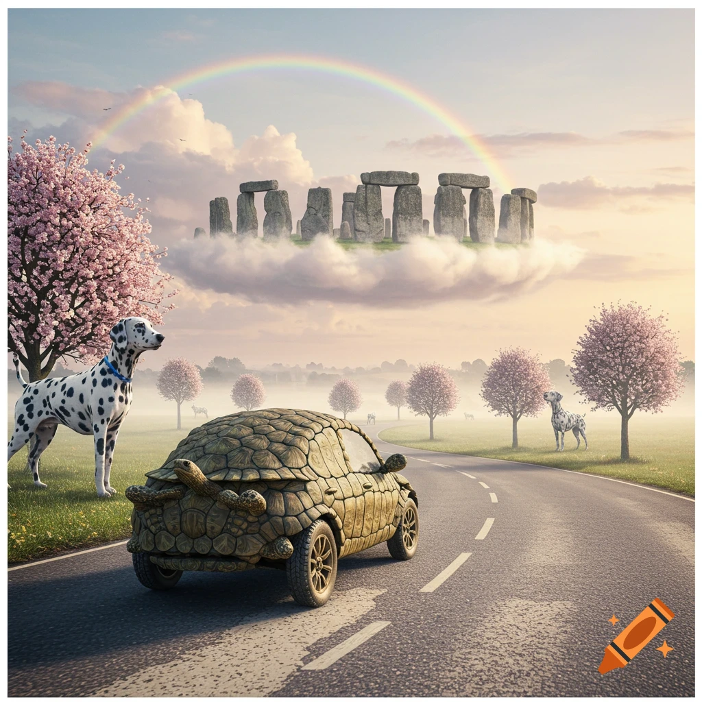 Environmental Art created on Craiyon