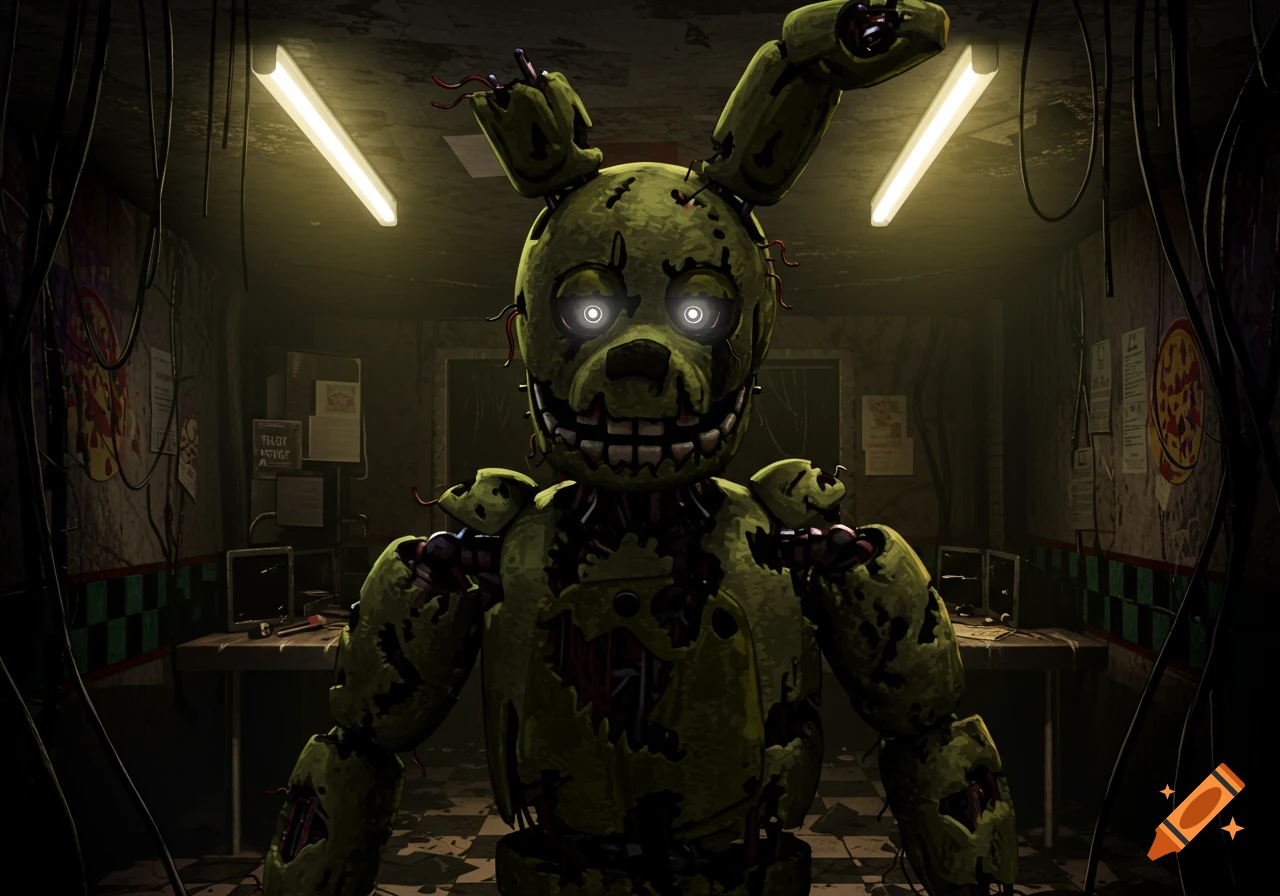 Fnaf Created On Craiyon