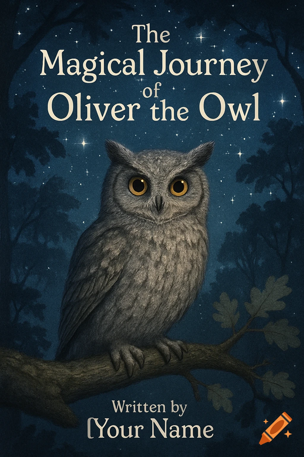 Kids Book Cover created on Craiyon