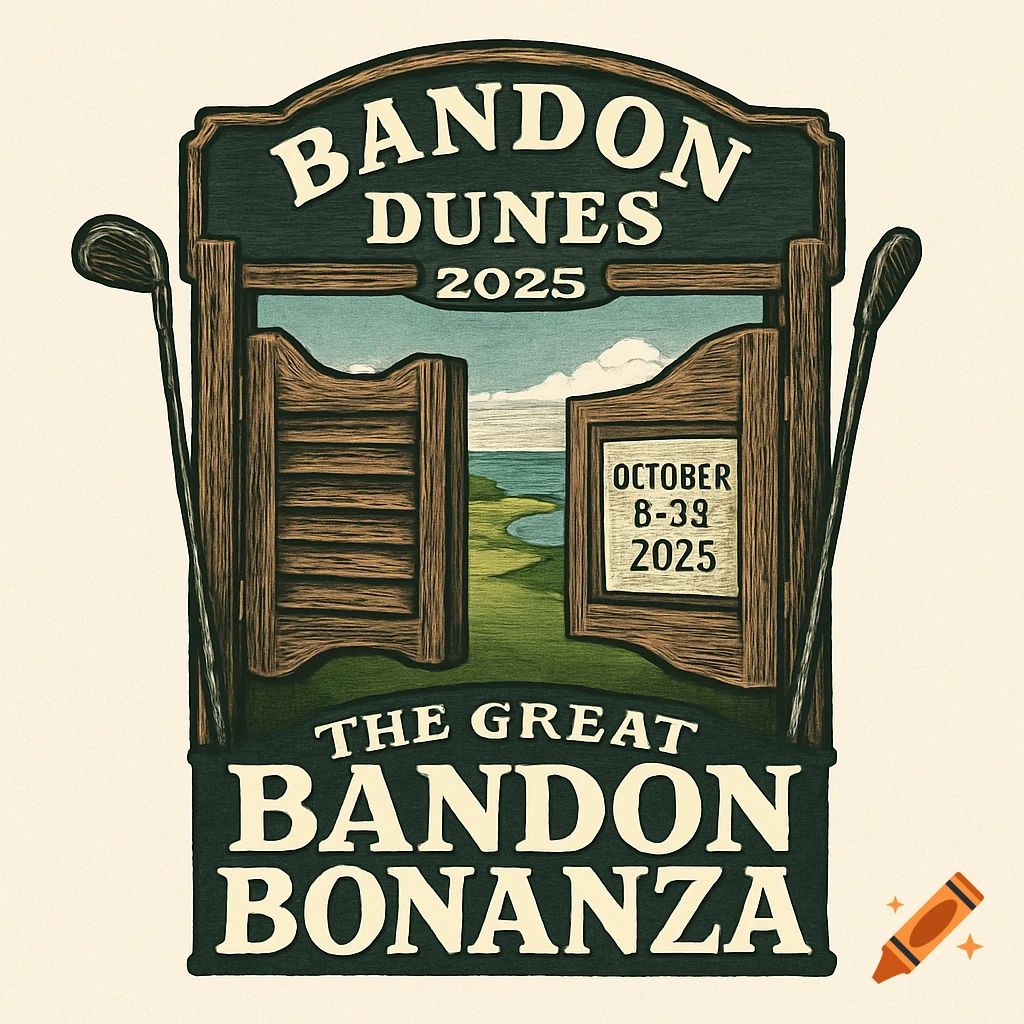 Circular ranch logo with two cows and a donkey in a field, text 'CHRIST ...