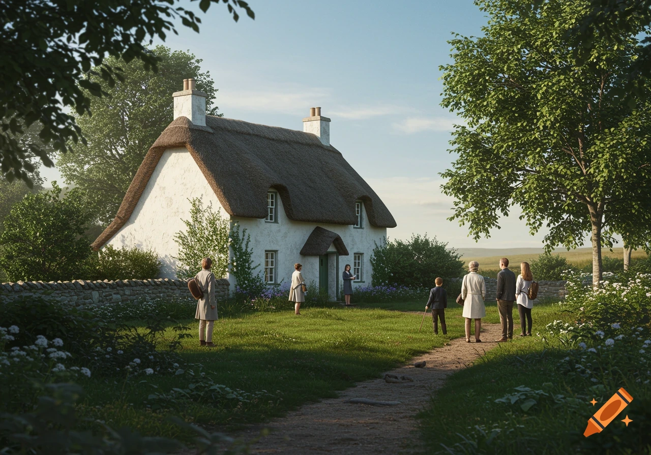 Countryside images created on Craiyon