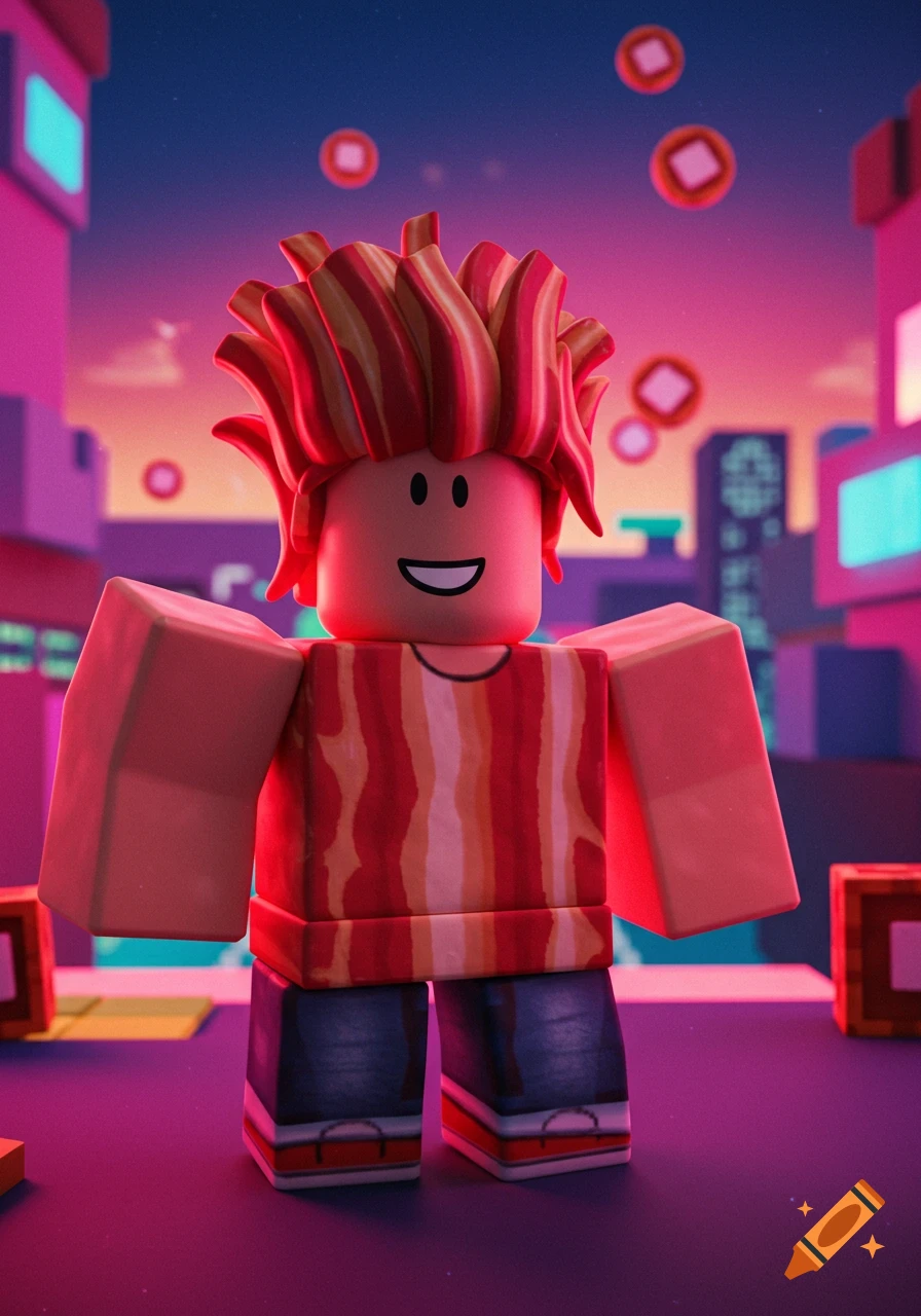 Roblox obby thumbnail on Craiyon