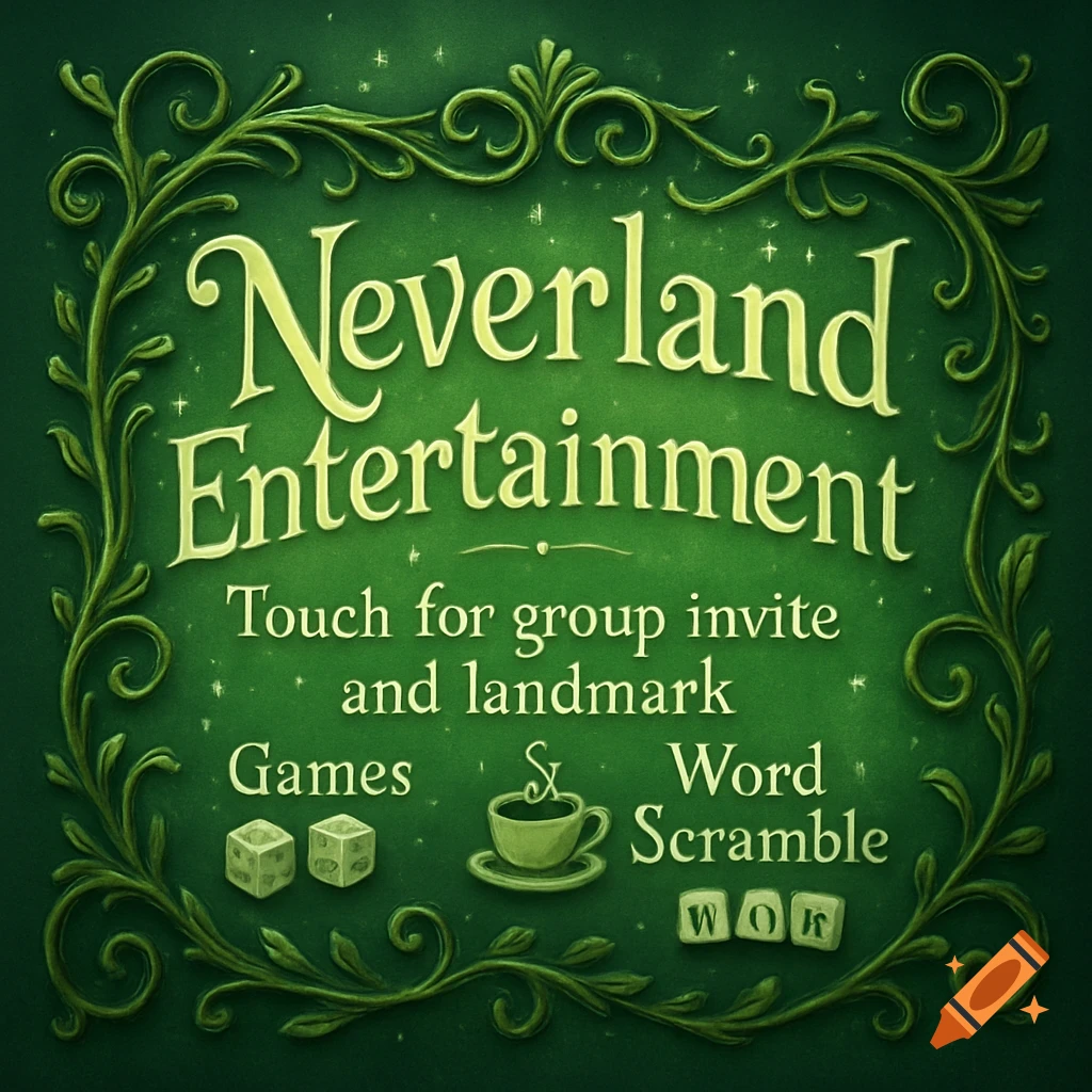 Illustration logo for 'Little Land of Fun' theme park, featuring a ...