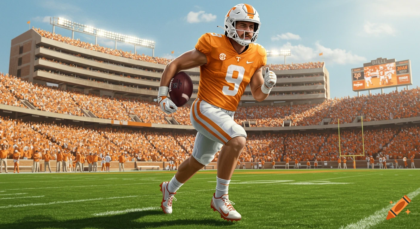 A close-up of a scoreboard at dusk, showing "TIGERS 15" and "BOBCATS 1 ...