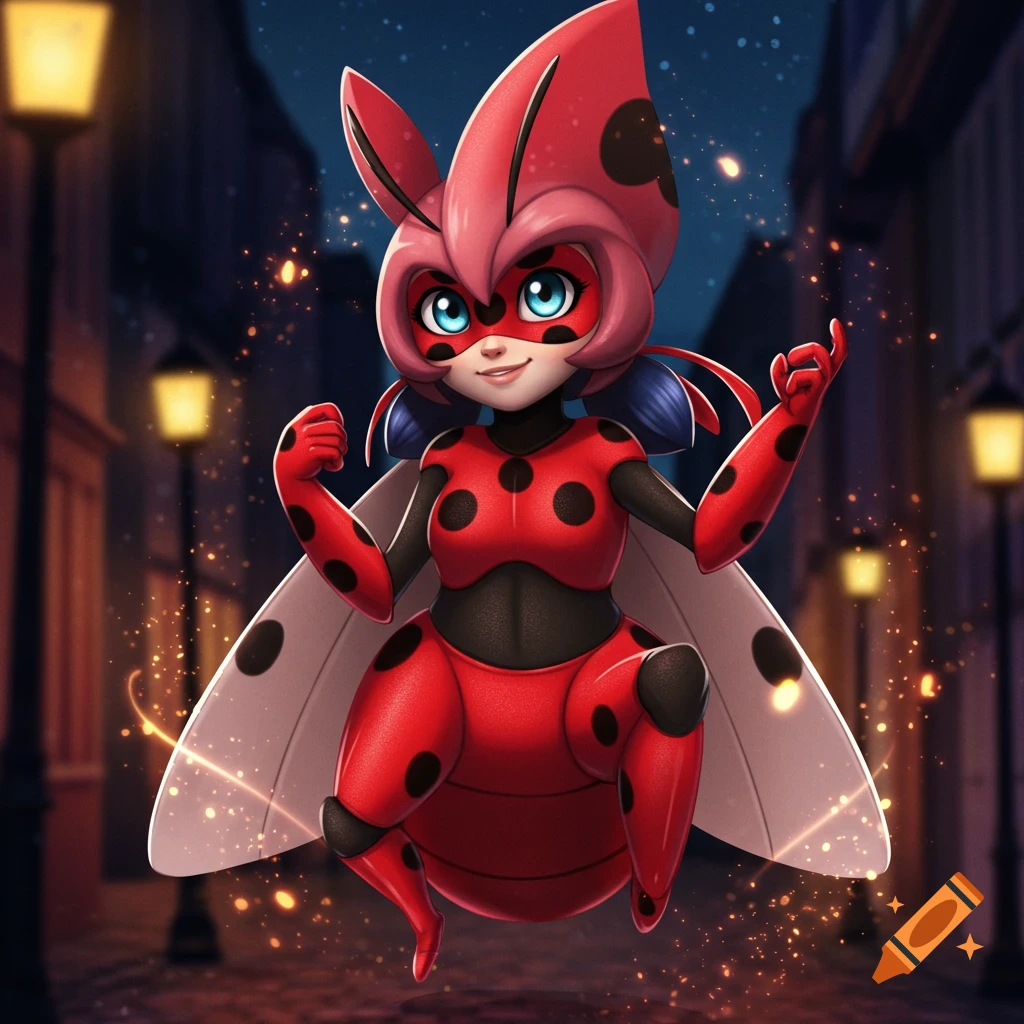 Miraculous Ladybug images created on Craiyon