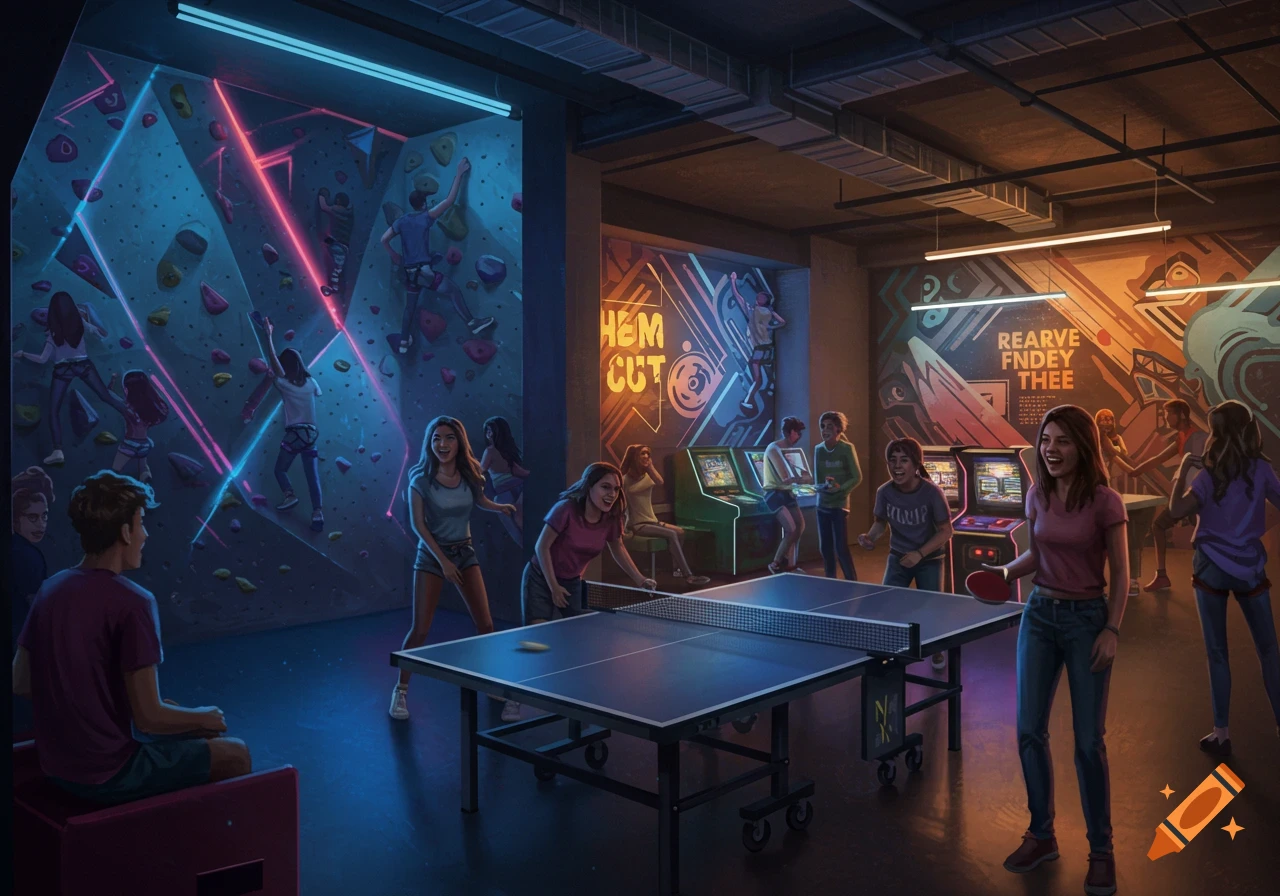 Indoor Activities created on Craiyon