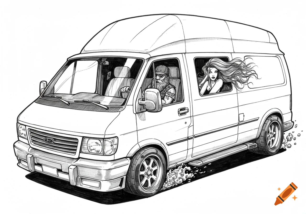 Motorhome created on Craiyon