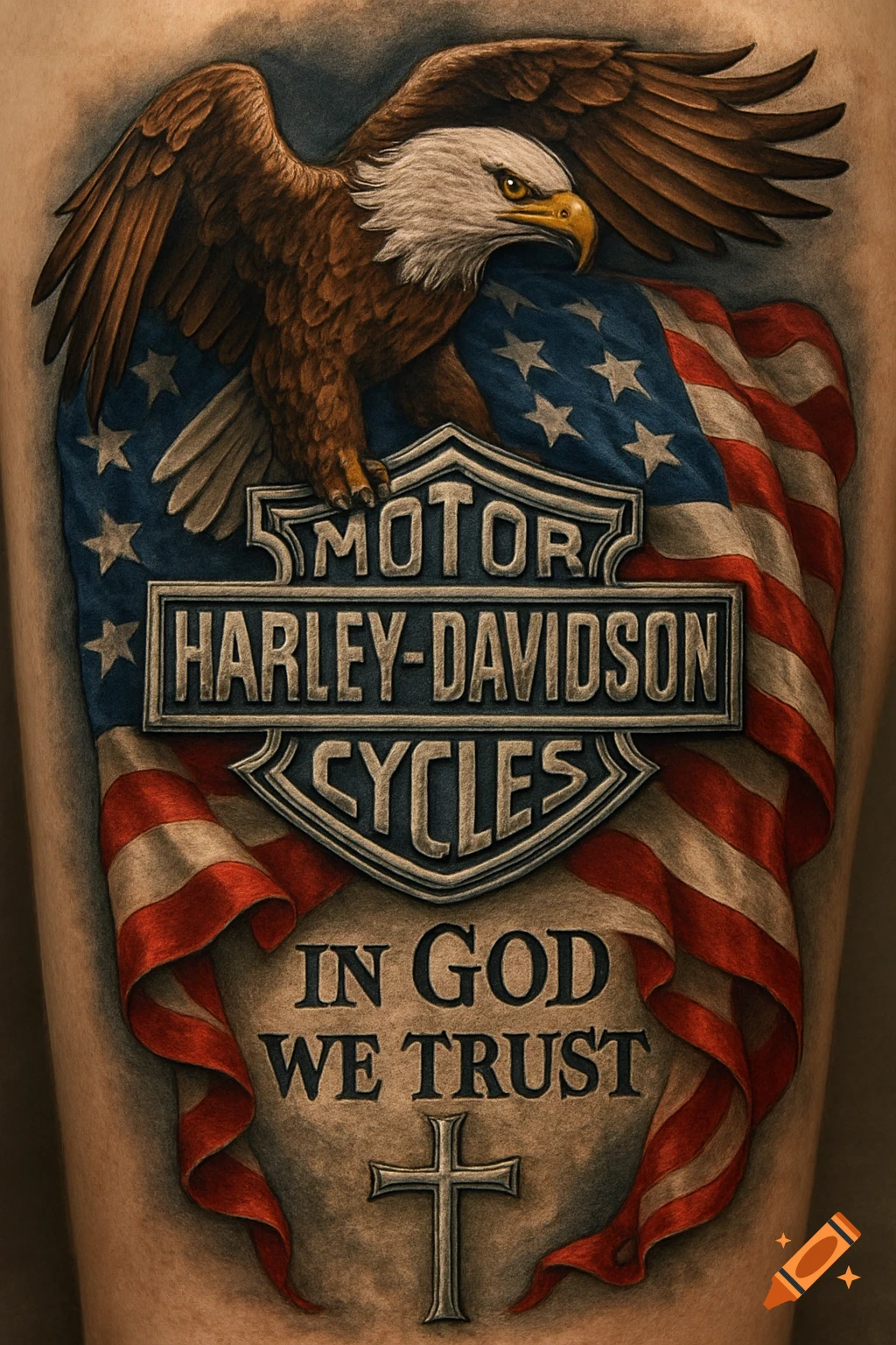 Tattoo Shop created on Craiyon