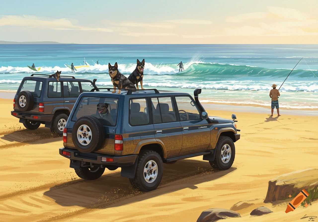 Vw+amarok+cartoon created on Craiyon